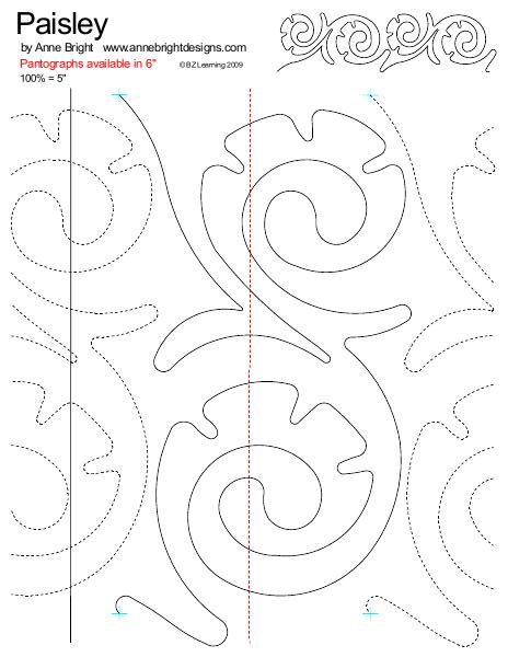 Almost Paisley e2e - Anne Bright Designs