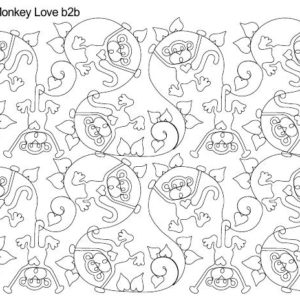 Monkey Love b2b - Anne Bright Designs
