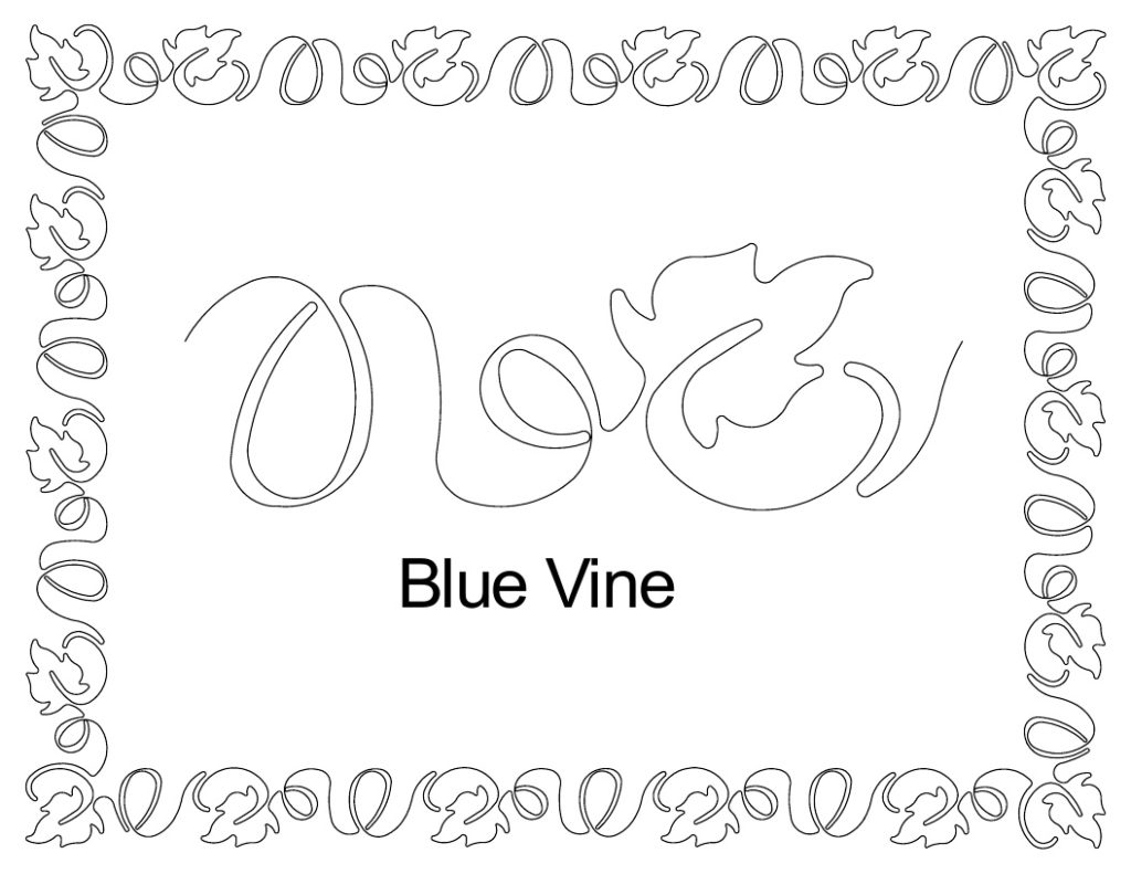 Blue Vine - Anne Bright Designs