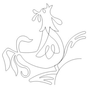 Chicken Soup Scallop - Anne Bright Designs