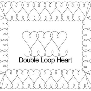 Double Loop Heart - Anne Bright Designs