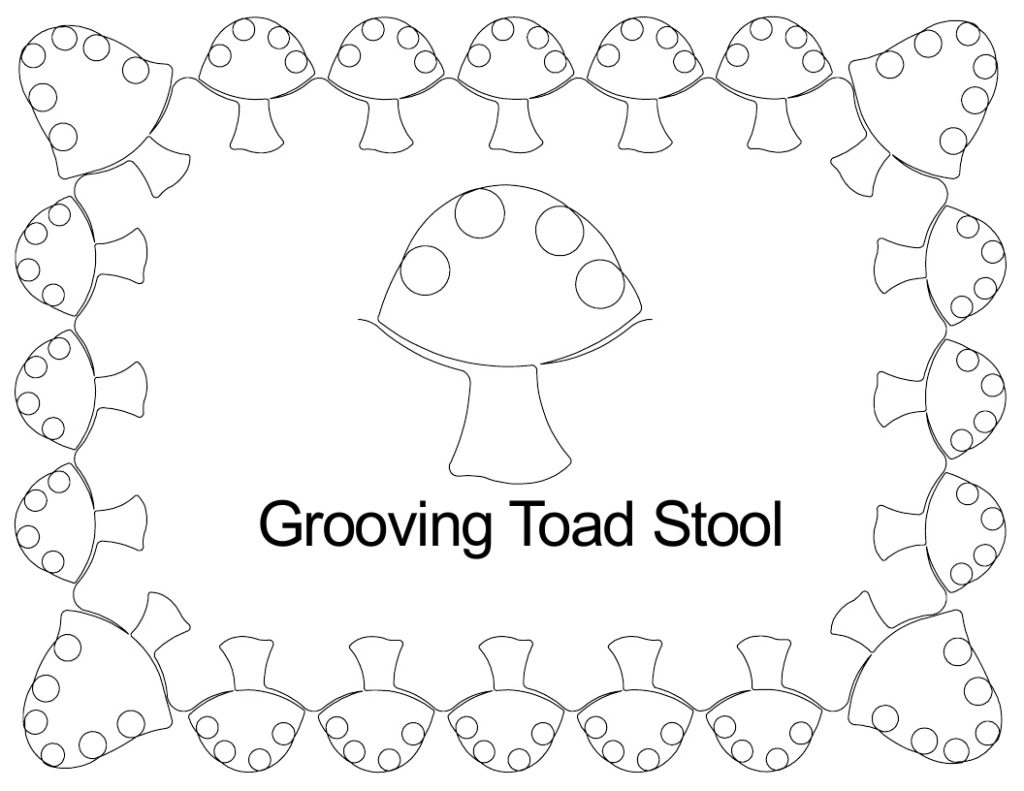 Grooving Toad Stool – Anne Bright Designs