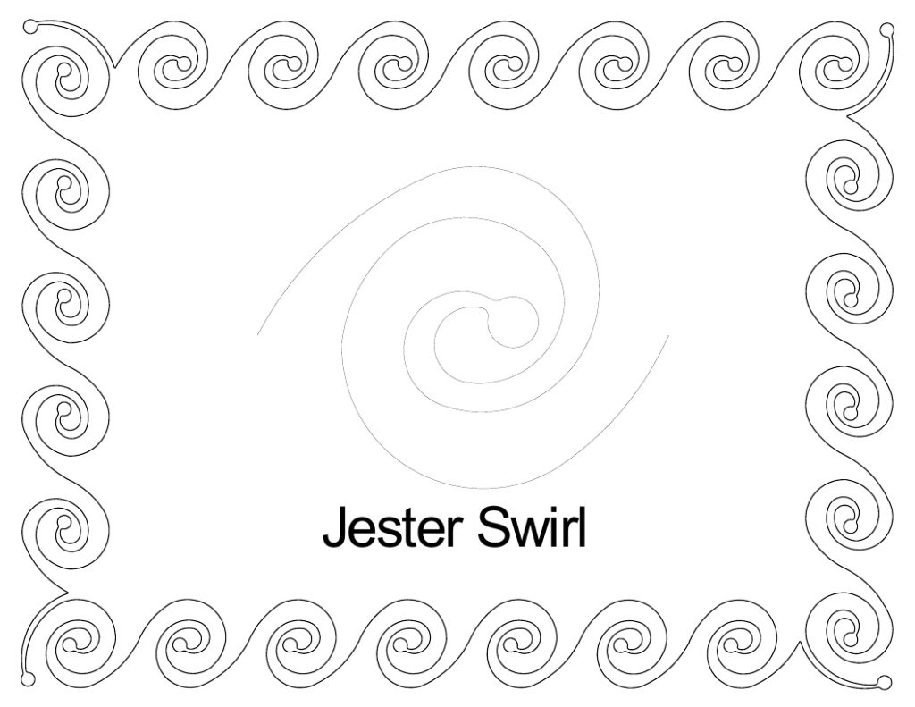 Jester Swirl - Anne Bright Designs