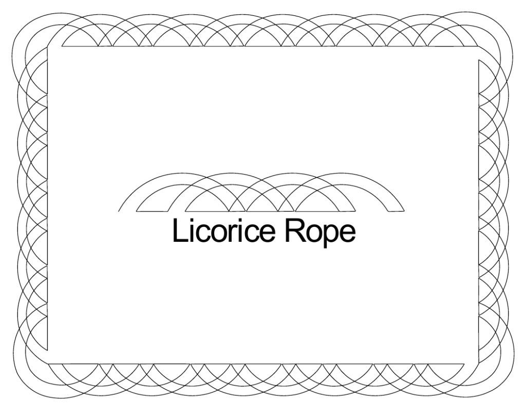 Licorice Rope - Anne Bright Designs