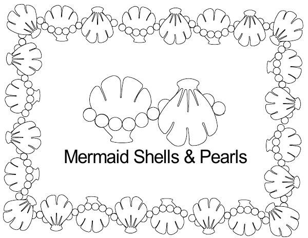 Mermaid Shells and Pearls – Anne Bright Designs