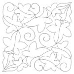 Texture Ivy 2 block - Anne Bright Designs