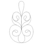 DWR Spades Melon Set - Anne Bright Designs