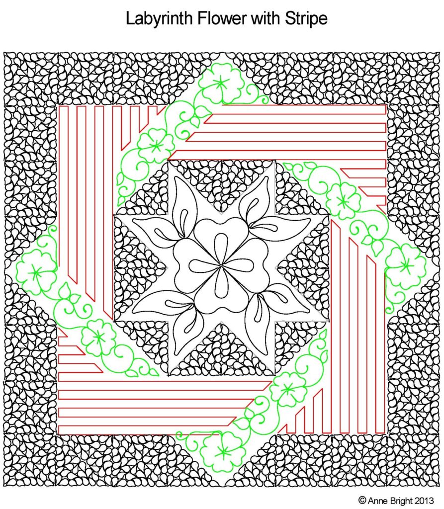 Labyrinth Flower Set - Anne Bright Designs